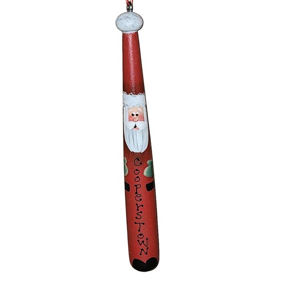 Holiday | Hand Painted Cooperstown Santa Claus Bat Christmas Tree ...